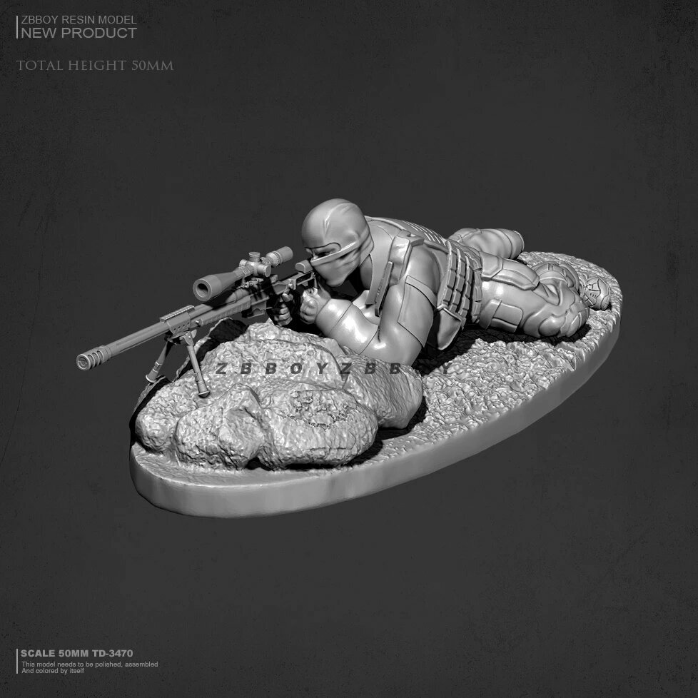 Набор для сборки солдата из смолы TD-3470