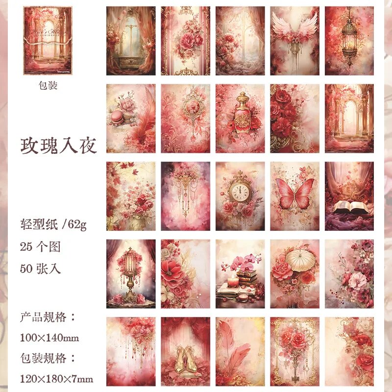 Блокноты Аlideco "Алиса в стране чудес", 50 шт. meiguiruye