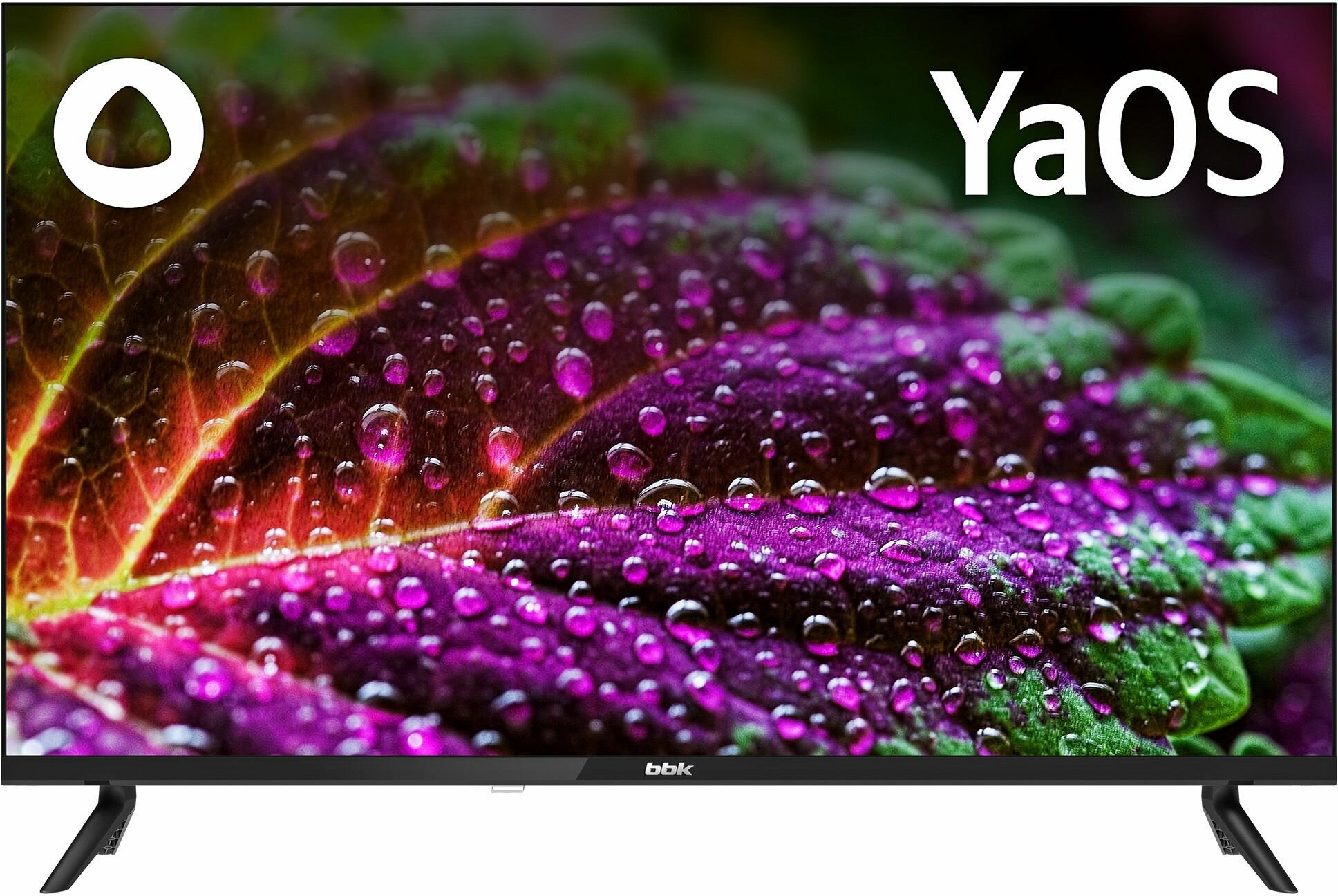 Телевизор BBK Яндекс. ТВ 32LEX-7296/FTS2C (B), 32", LED, FULL HD, YaOS, черный