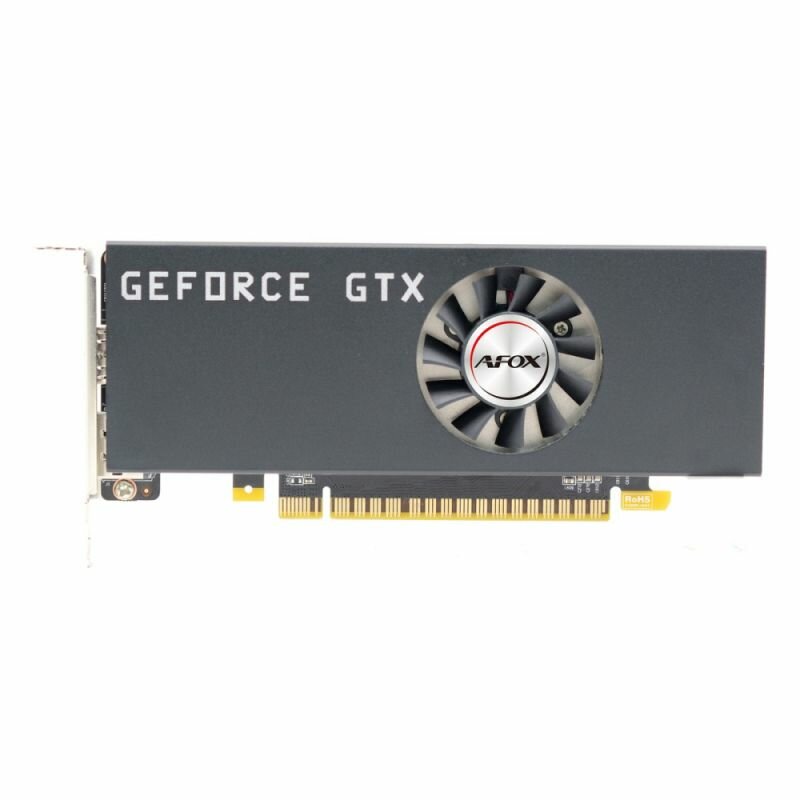 Видеокарта AFOX NVIDIA GeForce GTX 1050ti Single Fan 4Gb DDR5 128 бит (AF1050TI-4096D5L5-V2)