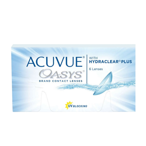 Контактные линзы Acuvue Oasys with Hydraclear Plus 6 шт/-2.50/8.4/2 недели