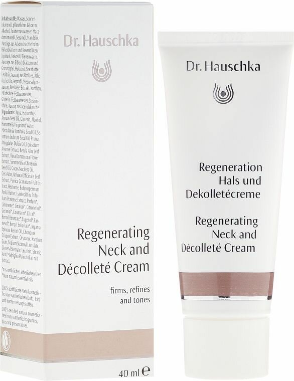 Dr. Hauschka Регенерирующий крем для шеи и декольте Regenerating Neck and Decollete Cream 40 мл