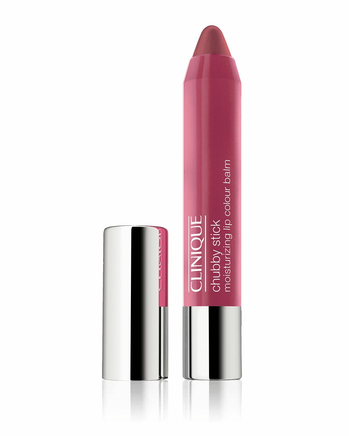 Clinique Помада-бальзам увлажняющая для губ Chubby Stick Moisturizing Lip Colour Balm 3 мл оттенок 07 Super Strawberry
