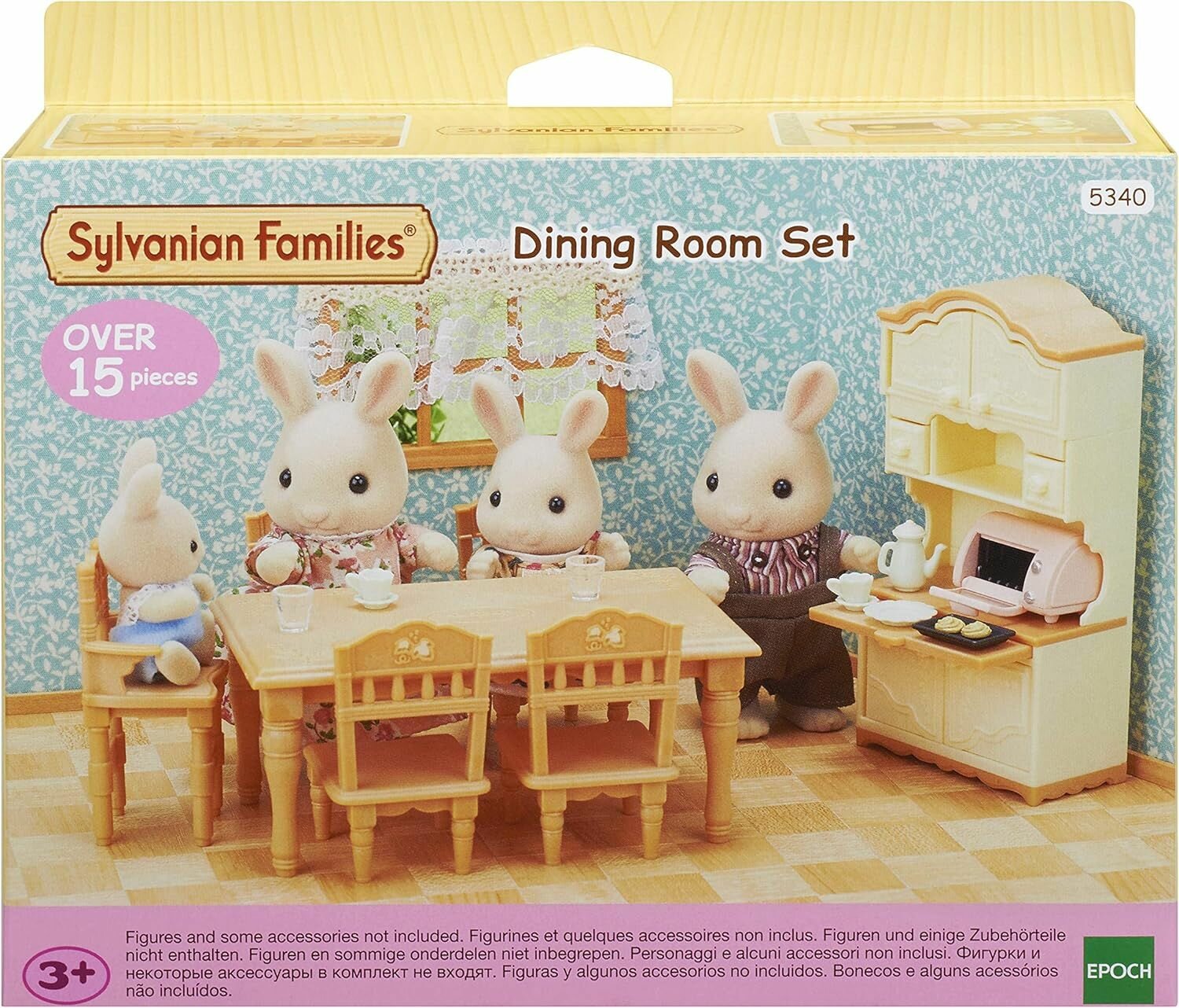 Игровой набор Sylvanian Families - Dining Room Set - Обеденная комната - Сильвания Фэмили 5340