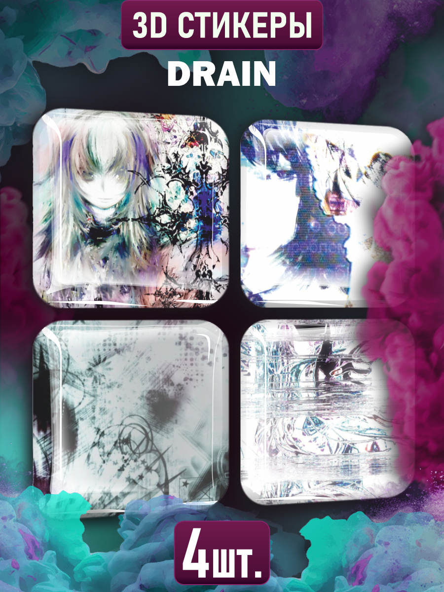 Наклейки на телефон 3D стикеры y2k drain