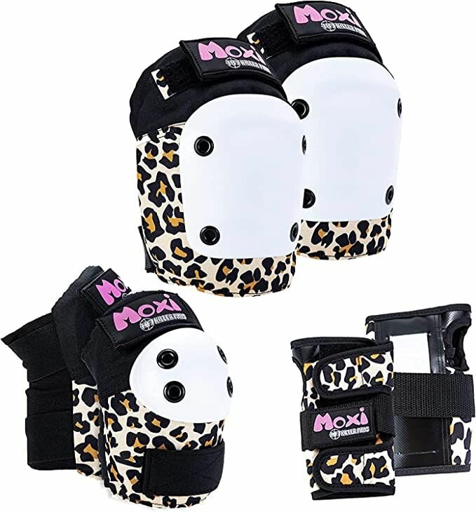 Набор защиты (колени, локти, запястья) MOXI SIX PACK ADULT MOXI Leopard, L/XL