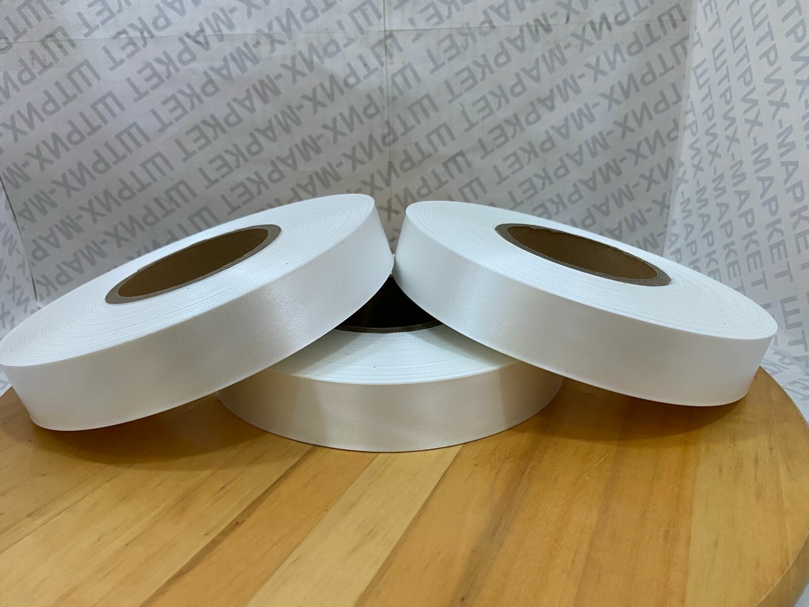 Сатиновая лента 30х200.76 (PS430) для печати 3 рулона в комплекте