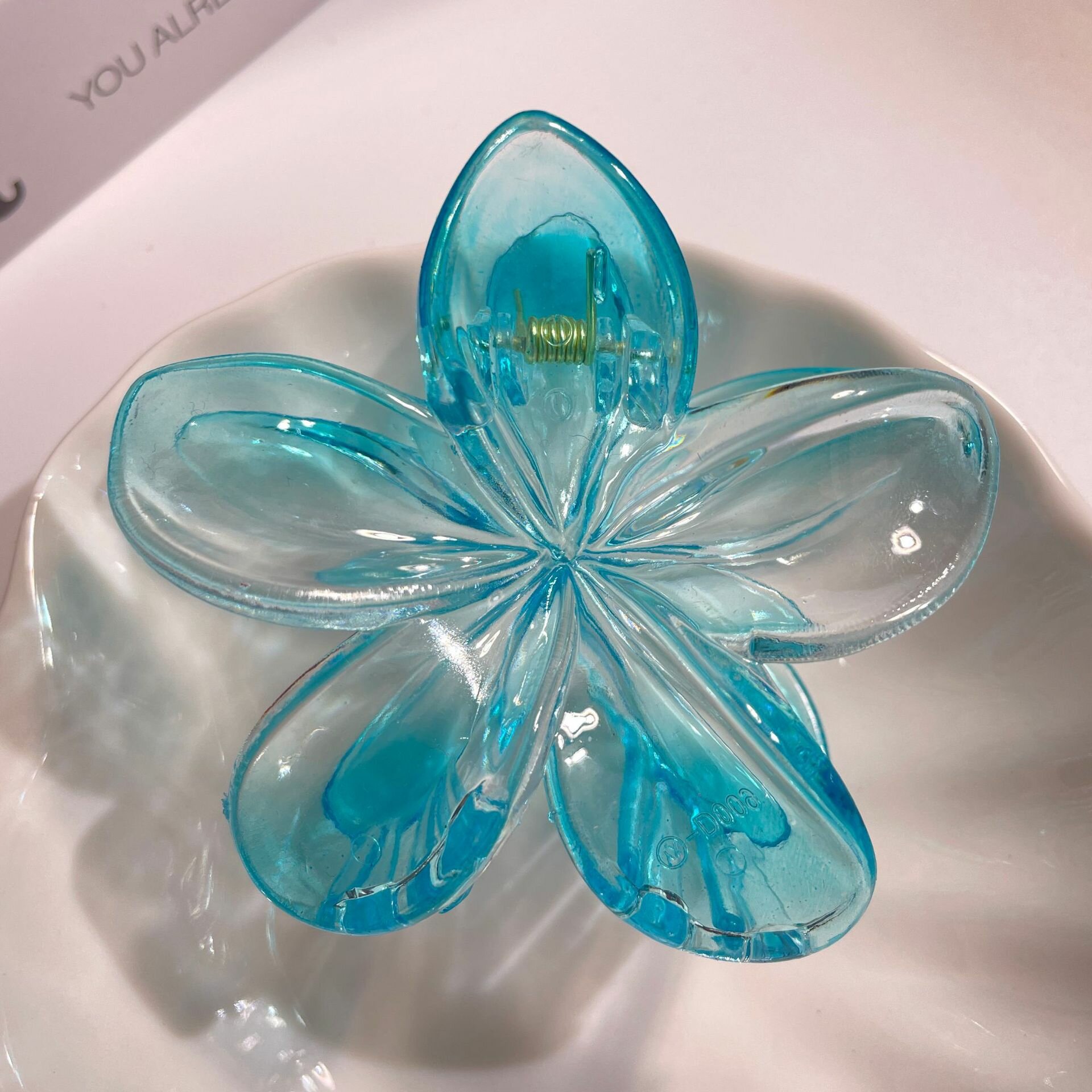 Заколка для волос Bauhinia, цвет баухиния, 8 см