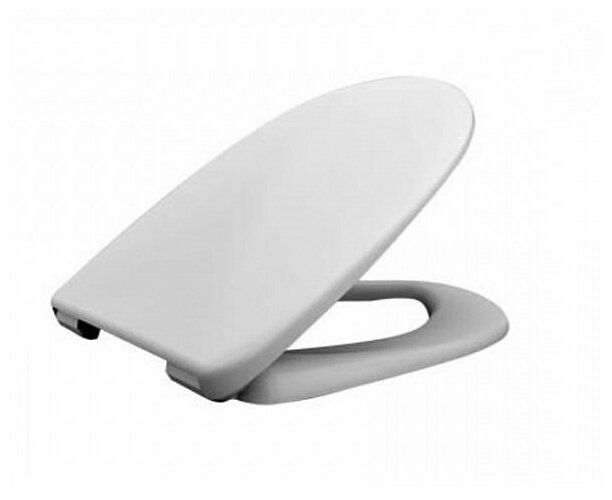 Крышка-сиденье для унитаза Haro Делфи крепление - микролифт с эксцентриком, белое (CS00040701)