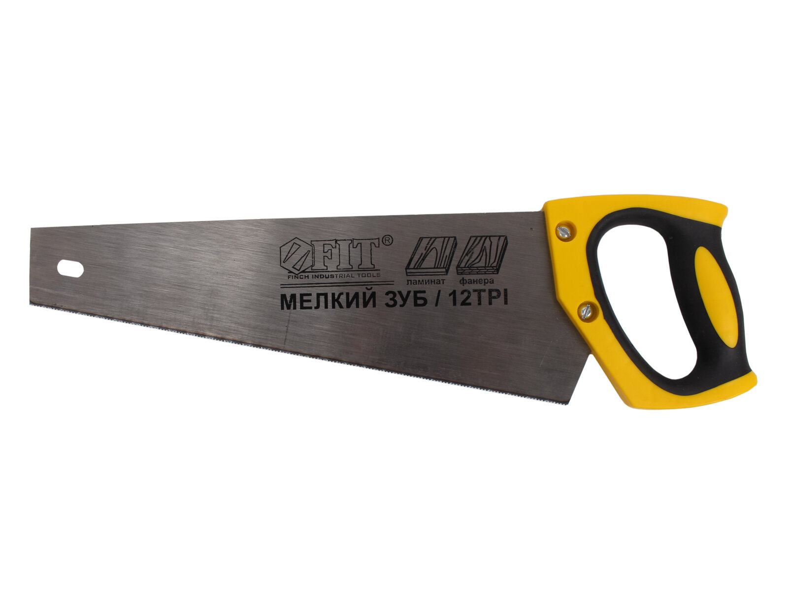 Ножовка по ламинату FIT 350 мм мелкий каленый зуб 10295-1