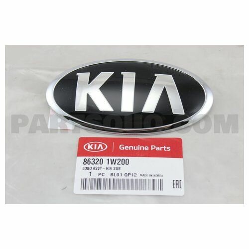 Эмблема декоративная HYUNDAI/KIA 86320-1W200 Hyundai-Kia 863201w200