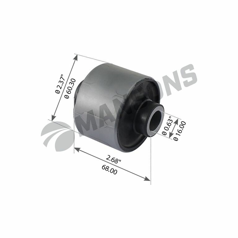 Сайлентблок задний кабины для Рено Премиум арт 800087 MANSONS