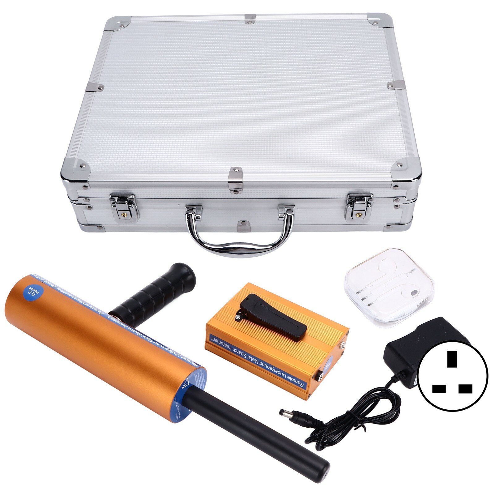 Металлоискатель AKS Professional Ручной Высокой Чувствительности для Поиска Металла Под Землей Архео