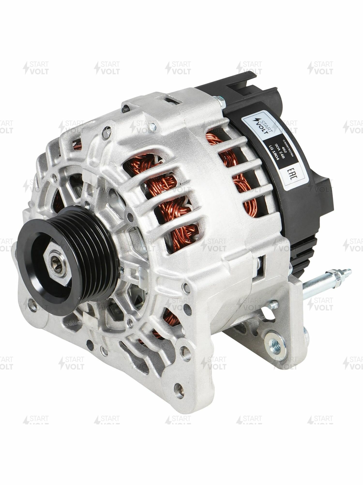 Генератор для а/м Volkswagen Fabia II, Fabia I, Rapid, StartVolt LG 1804