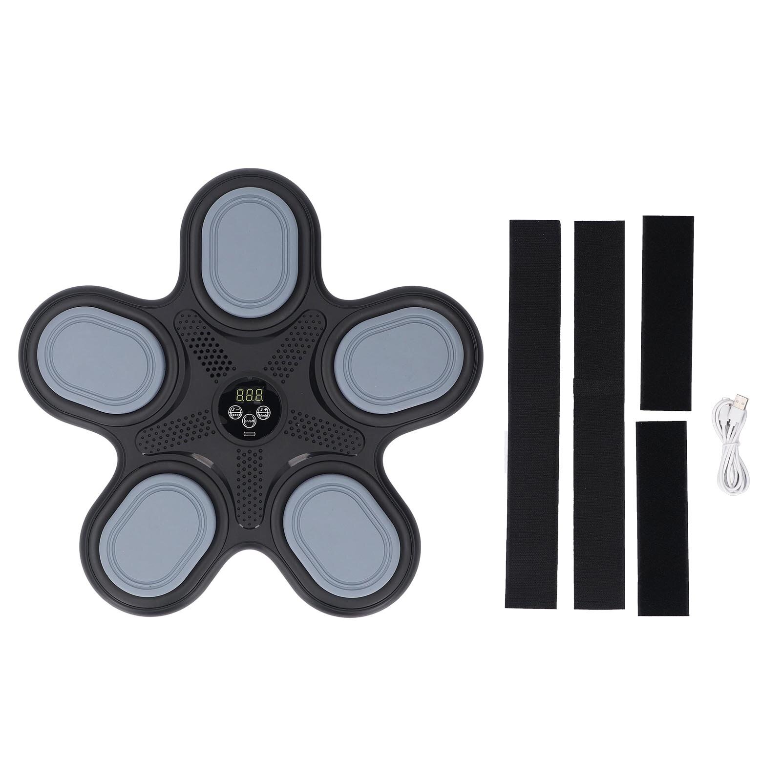 BT Music Boxing Machine Smart Music Punching Machine Boxing Training Machine Home Fitness Equipment for Kids and Adult Black