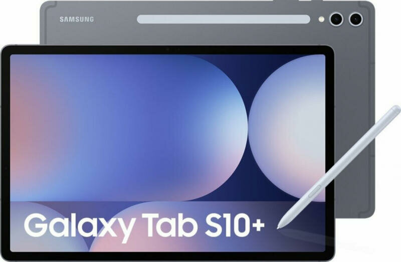 Планшет Samsung Galaxy Tab S10 Plus Wi-Fi, 12.256Gb, Moonstone Gray + Pencil