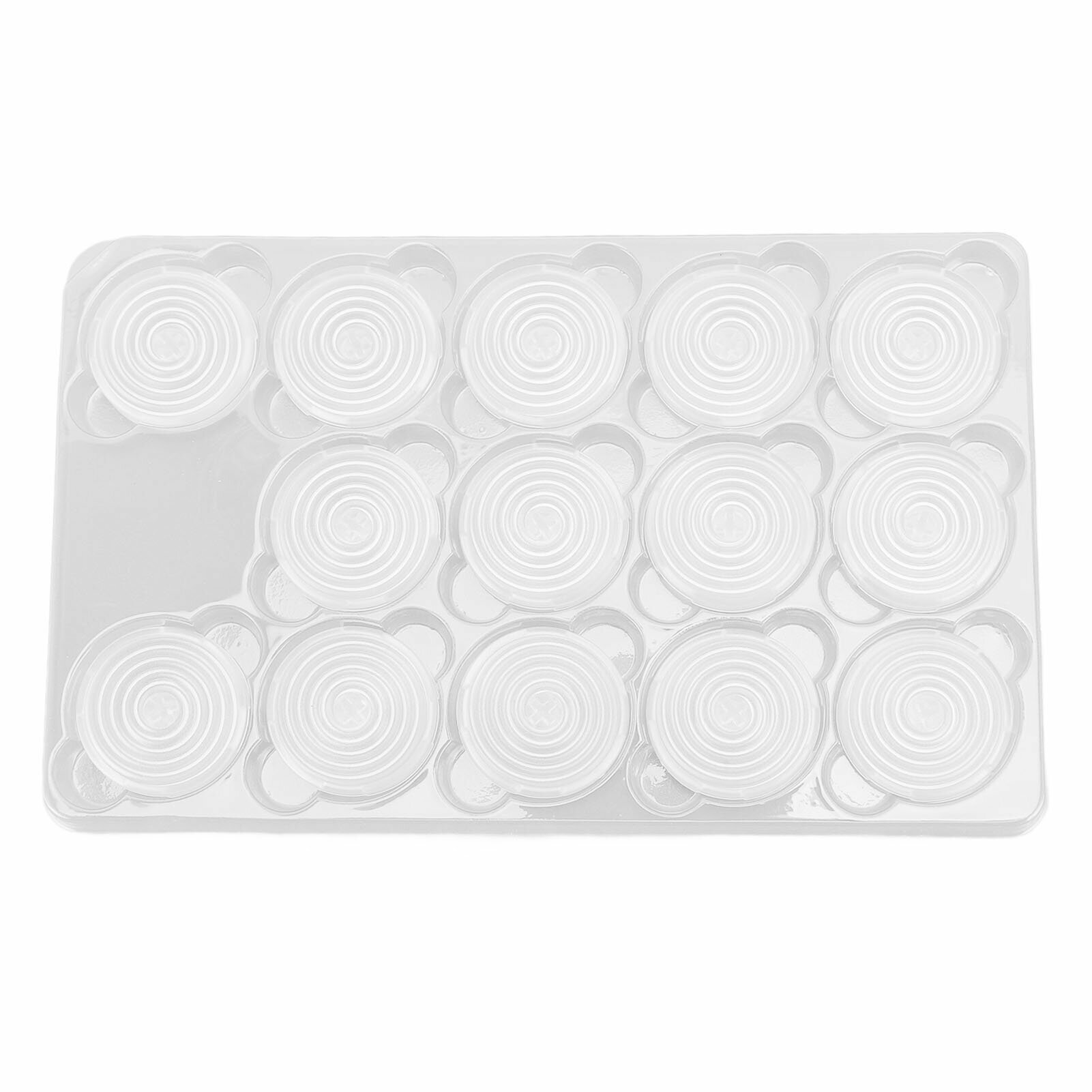 14 шт. сменных колпачков для кнопок аркадного джойстика 28,5 мм, аксессуары для механических кнопок для файтинга, прозрачные белые.