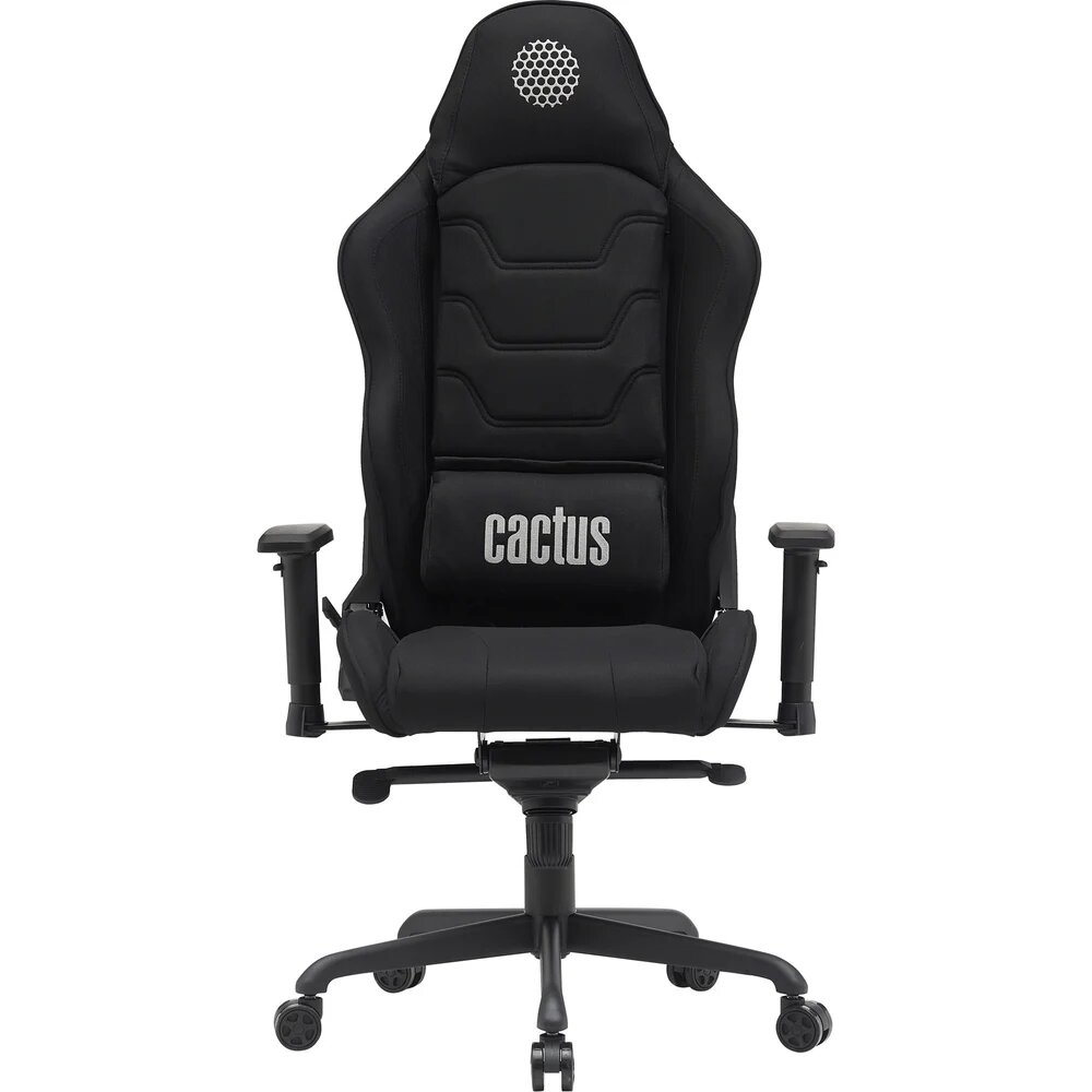 Кресло CACTUS CS-CHR-MC04-BBK черный крестовина сталь 2002014