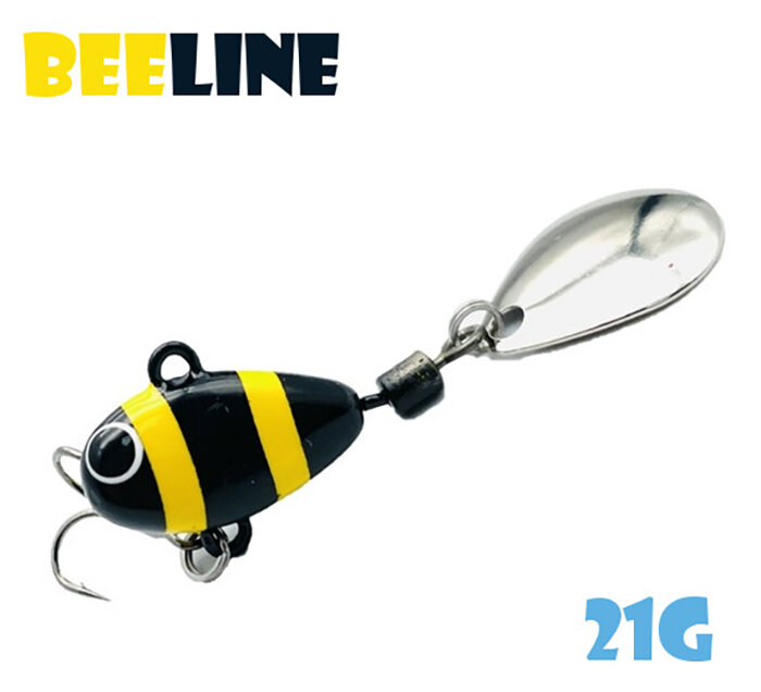 Блесна Тейл-Спиннер для рыбалки Uf-Studio Hurricane 21g #Beeline