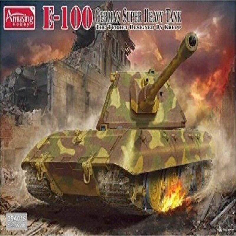Amusing Hobby 1/35 35A015 Немецкий сверхтяжелый танк E-100 Танки