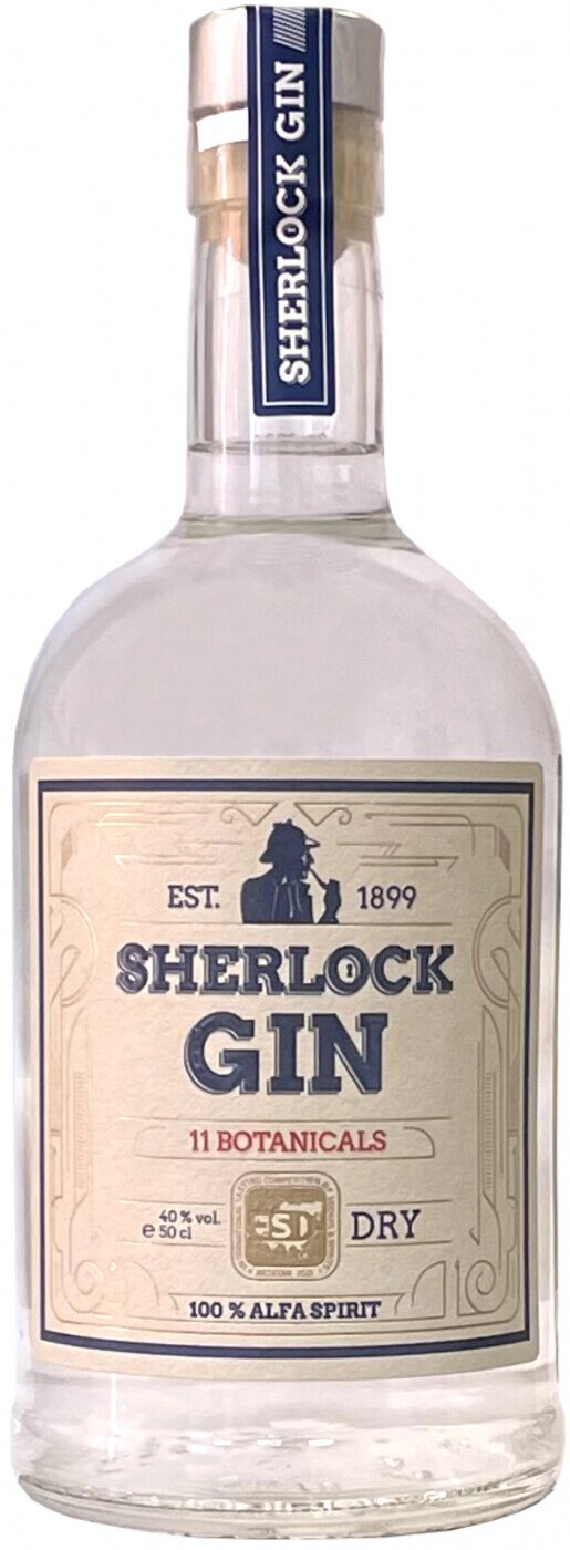 Джин "Sherlock" Dry Gin, 0.5 л