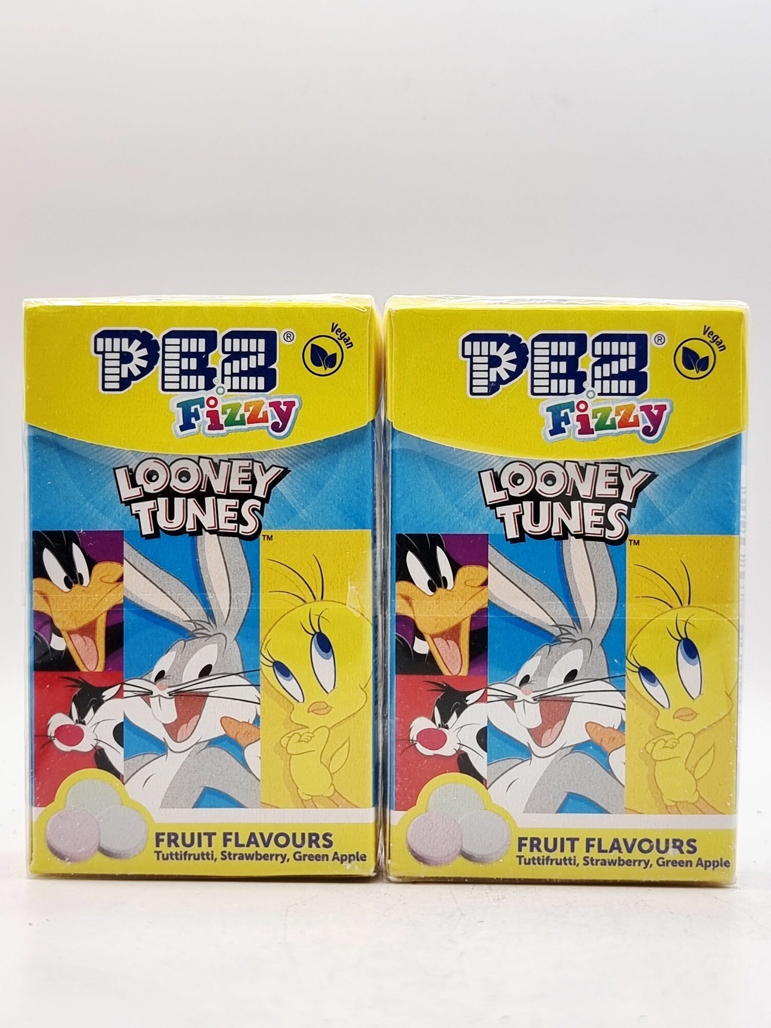 Конфеты PEZ Fizzy , фруктовые, ( 2х30 ) 60 грамм ( Австрия )