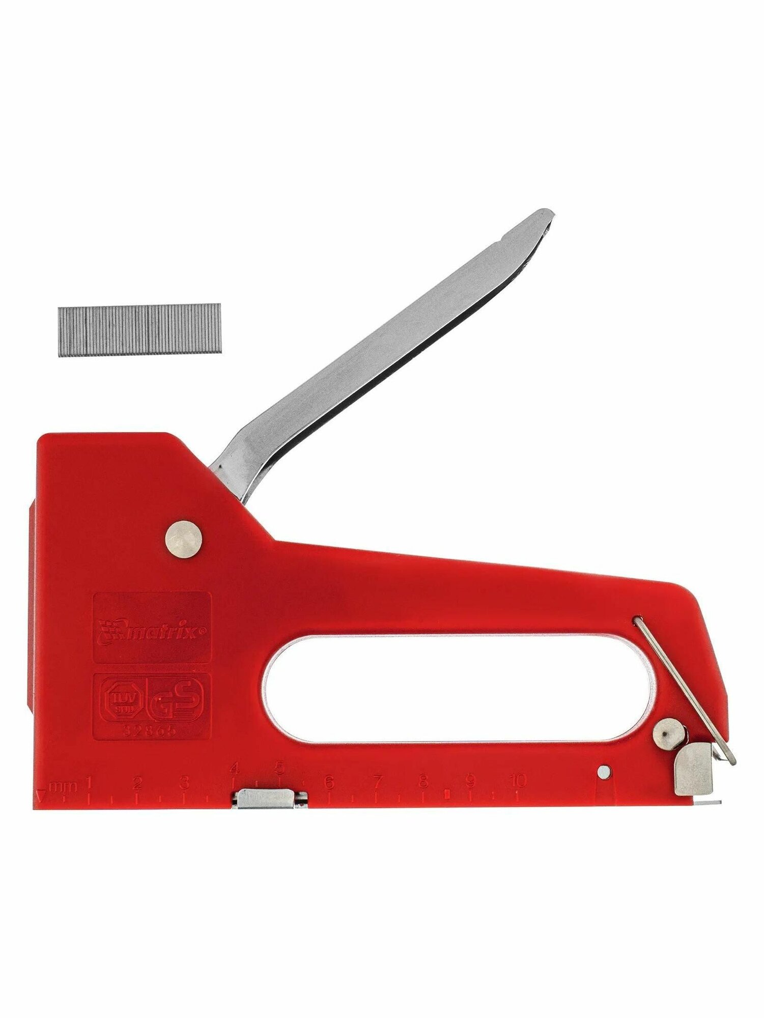 Степлер мебельный пластиковый, тип скобы 53, 4-8 мм Matrix 40907