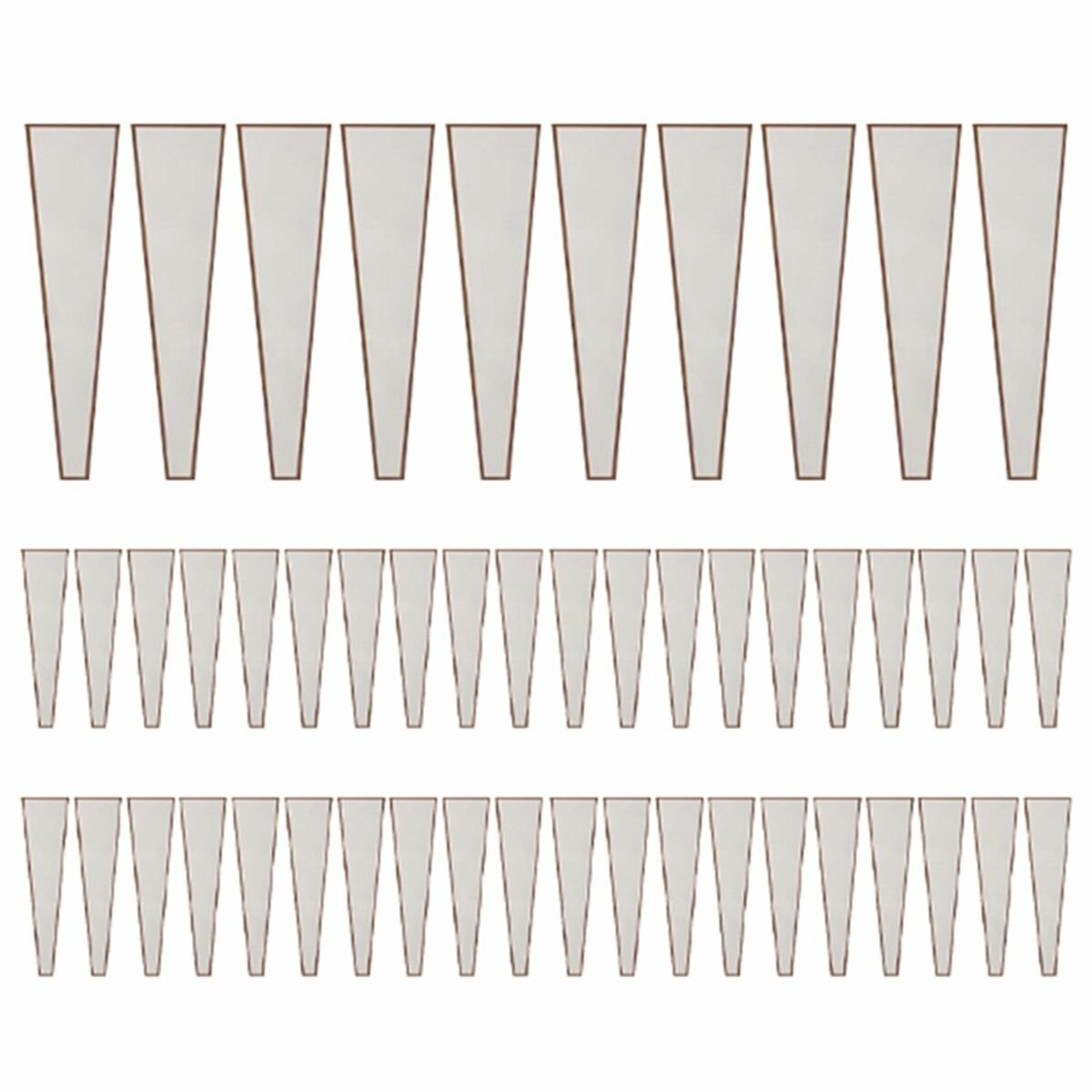 Одиночные рукава для роз, упаковочные пакеты для цветов, пакеты для упаковки букетов, белые