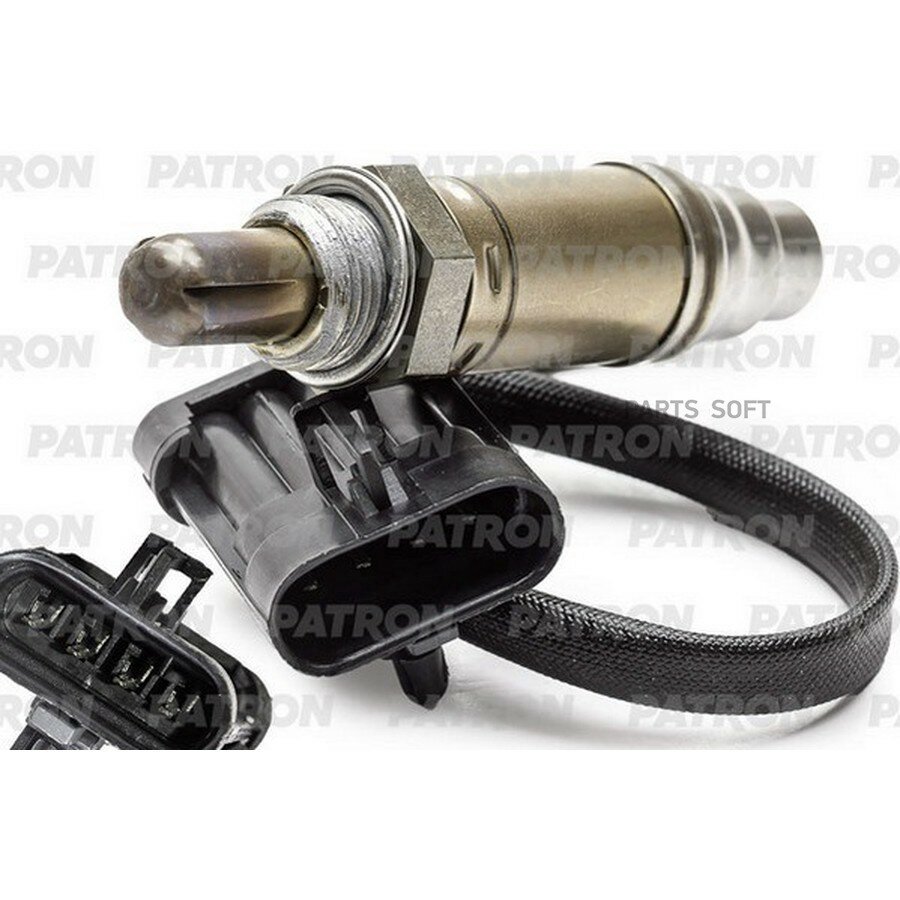 Лямбда-зонд BOSCH Thimble type (4-пров) OPEL: Astra G 1.4i/1.6i 98- / Zafira A 1.6i 99- / Vectra B 1.6i 95- от официального дистрибьютора, PATRON, артикул POS053