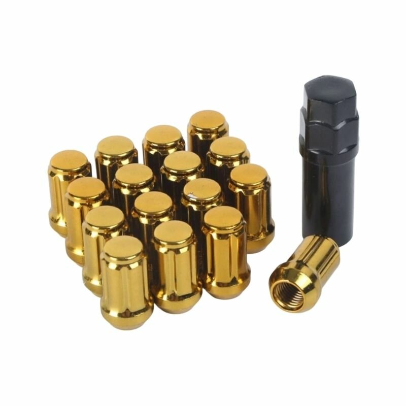 Модифицированная гайка шины, противоугонный винт колеса-золотой