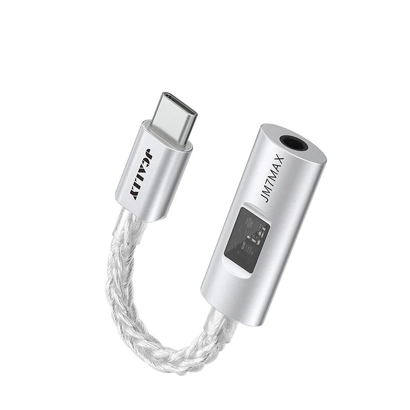JCALLY JM7 Max Цифровой аудиокабель ЦАП для Android/Apple MAX Tyte C To 3.5