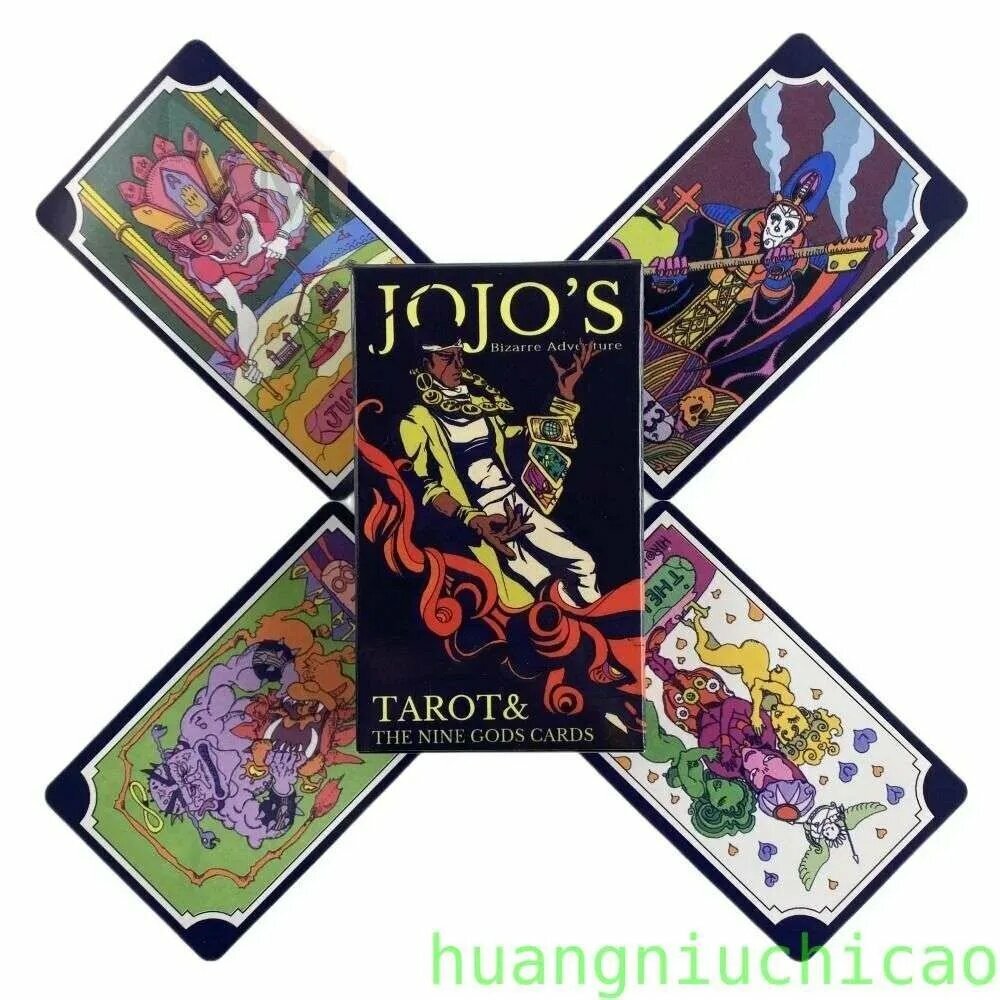 Карты Таро Невероятные приключения ДжоДжо/JoJo's Bizarre Adventure Tarot