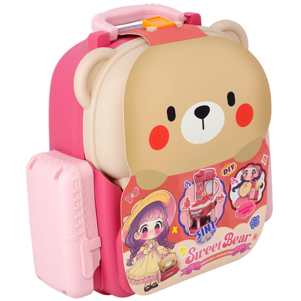 Детский туалетный столик Китайская игрушка1 в чемодане, пластик, возраст от 3 лет 2462569