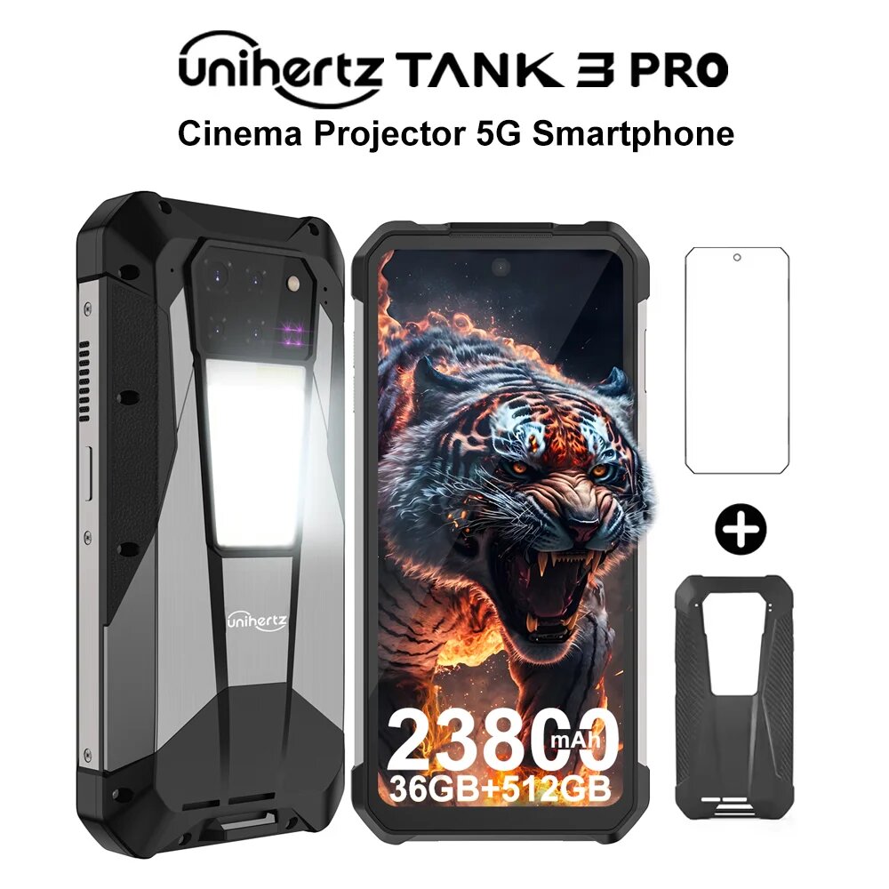Смартфон unihertz Tank, 16/512ГБ, global