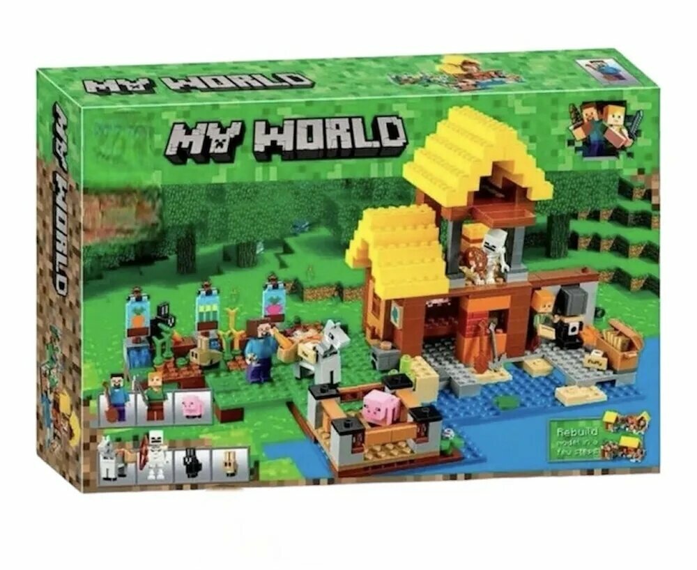 Конструктор My world 10813 "Фермерский коттедж" 549 деталей