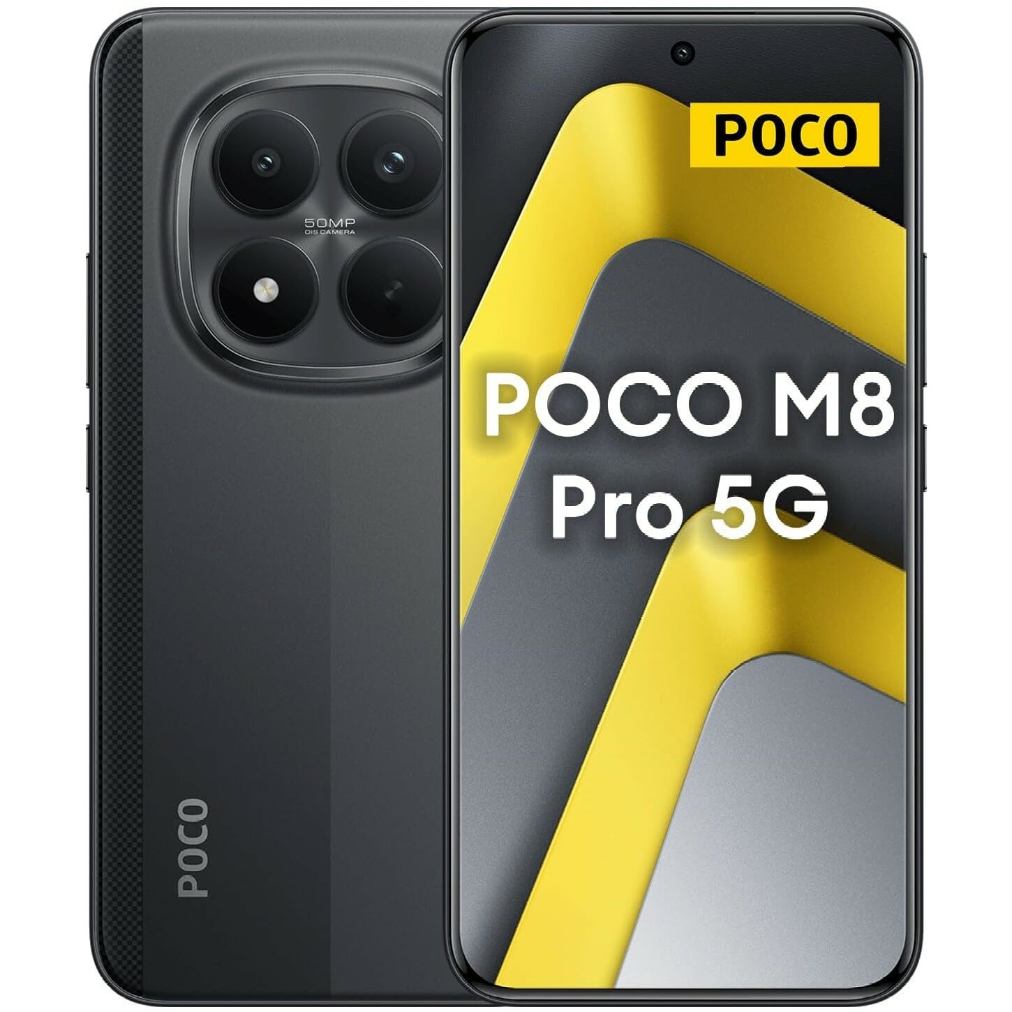 Смартфон Xiaomi Poco M8 Pro 5G 12/512 ГБ (ЕАС/Ростест), NFC, Dual nano SIM, черный