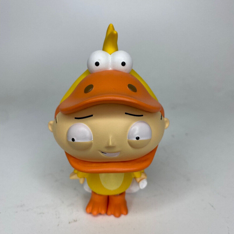 Пародия на костюм Стерлинга Дака, пельмень и розовую фигурку Брайана из рождественской/хэллоуинской сцены, креативные ёлочные украшения.