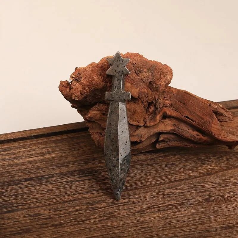Алтарная атрибутика/Кристалл Ритуальный нож 13cm