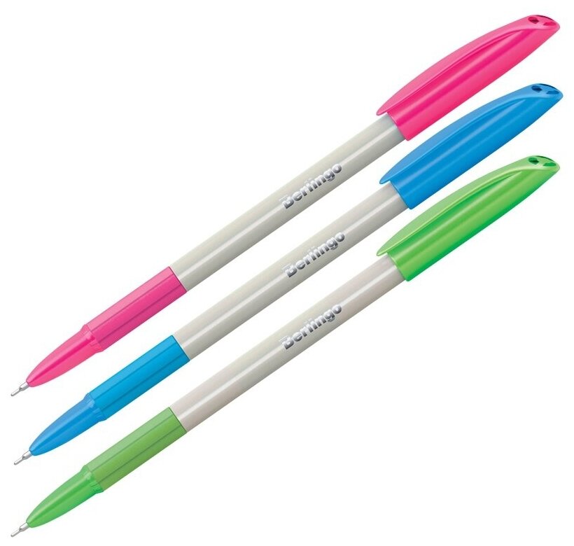 Ручка шариковая Berlingo "Perlamutik Pro" синяя, 0,7 мм (CBp_70743)