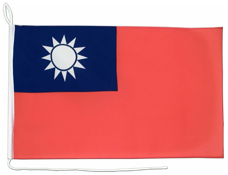 Флаг Тайваня на яхту или катер 40х60 см