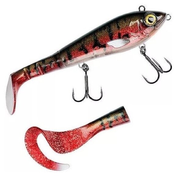 Джеркбейт Abu Garcia "Svartzonker McHybrid" 200 Red Sucker