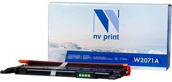 Тонер-картридж NV Print совместимый NV-W2071A Cyan для HP 150/150A/150NW/178NW/179MFP (700k)