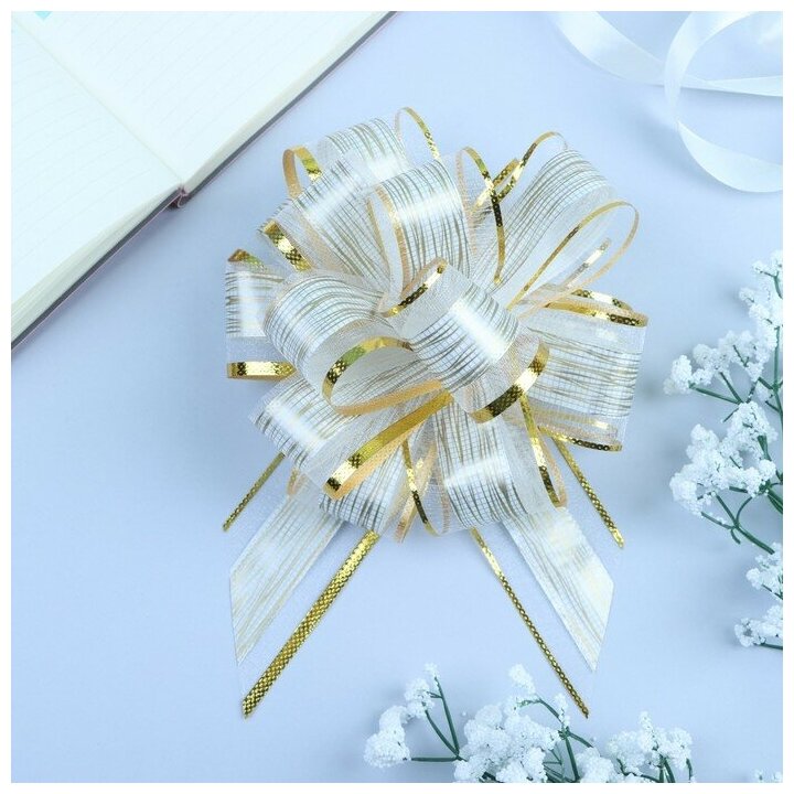 Бант-шар №5 "Узор", микс, 1112788