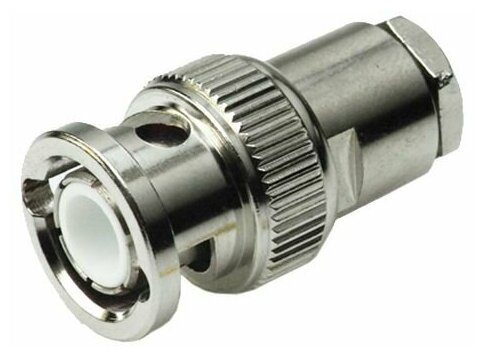 Разъем BNC-7006A (BNC-101), штекер, RG-58, зажим