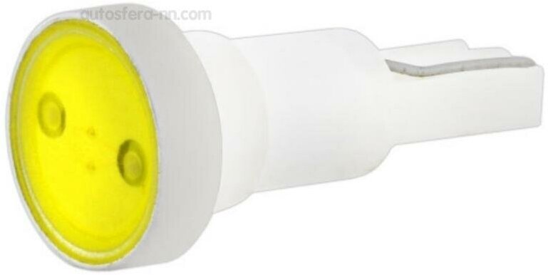SKYWAY S08201214 Лампа светодиодная T5(W1,2W) 12V 1 SMD диод без цоколя 1-контактная Белая кт.10 шт SKYWAY Панел