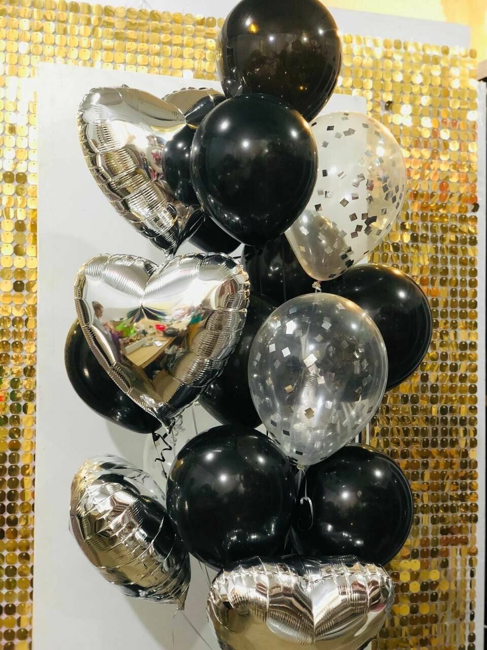 Фонтан из шаров