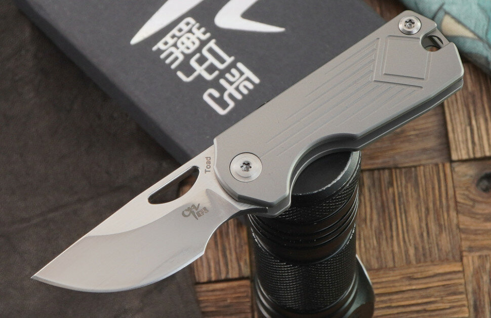 Складной нож-брелок CH Knives Toad-GR