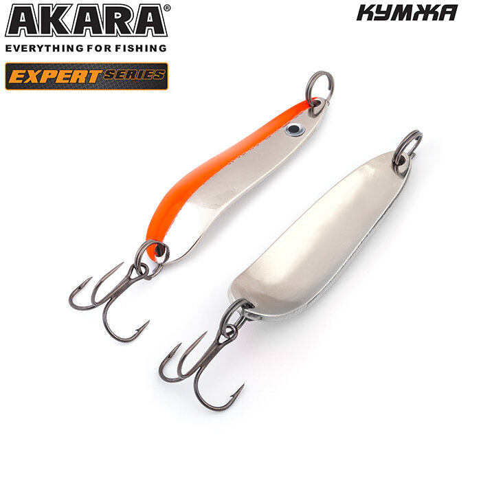 Блесна колебалка Akara Expert Кумжа 55 мм 13 гр. 15/SIL