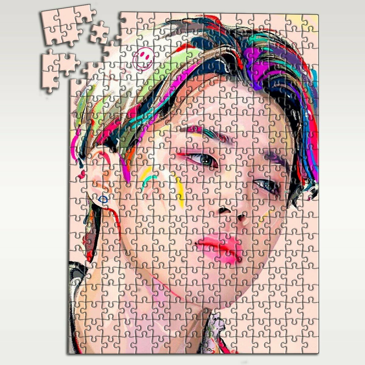 Пазл картонный А3: модель Музыка BTS - 8342 П