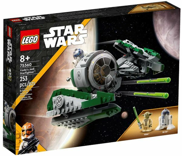 Конструктор LEGO Star Wars 75360 Джедайский истребитель Йоды